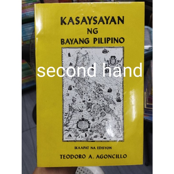 kasaysayan Ng bayang pilipino by agoncillo | Shopee Philippines