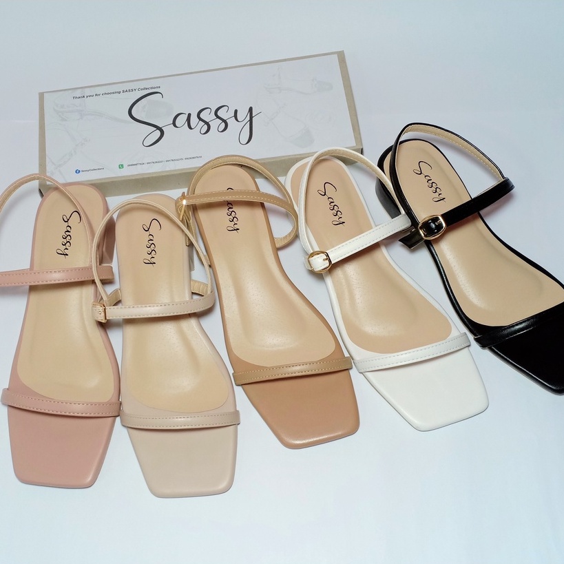 MiKS Kirsten High Quality 1.5 inch Block Heels in Square Toe Sandals ...