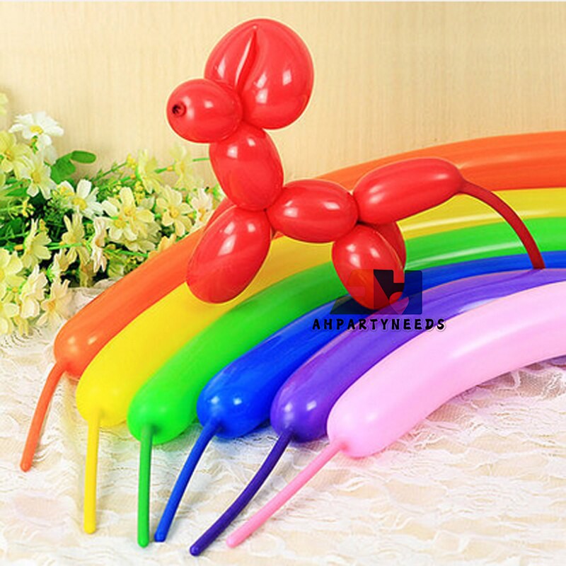 260Q Long Magic Balloons Weaving Balloon DIY Birthday Party Wedding ...