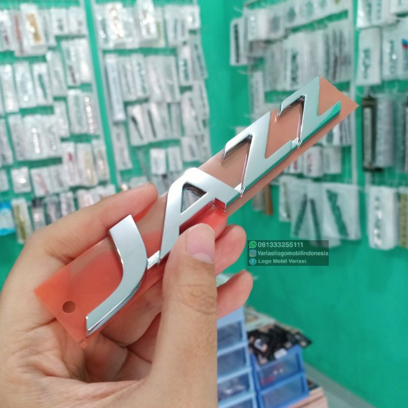 Honda jazz logo Emblem GD3 GE8 GK5 original Size 2004 2005 2006 2007 ...