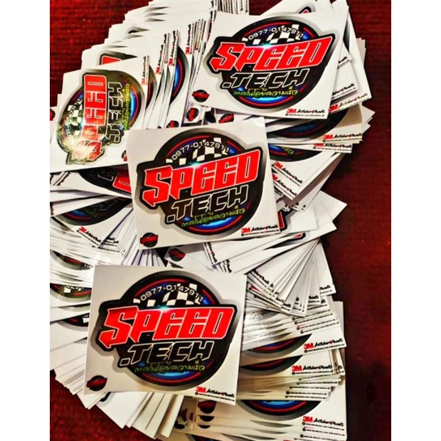 speedtech racing (sticker) | Shopee Philippines