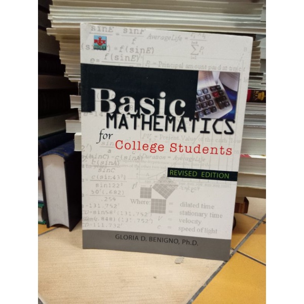 BASIC MATHEMATICS FOR COLLAGE STUDENT | Shopee Philippines