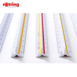 Rotring Triangular Scale ruler engineering drawing tools 30cm | Shopee ...