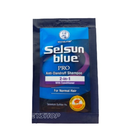 selsun blue anti-dandruff shampoo extra strength sachet 6ml | Shopee ...