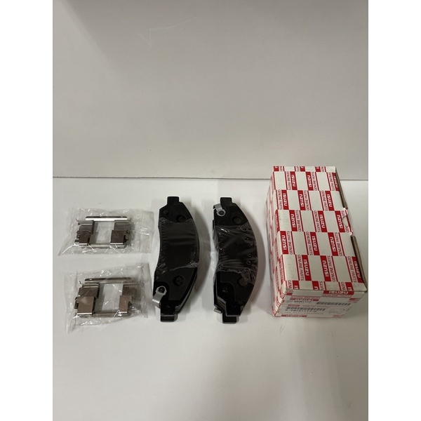 Original Isuzu DMAX Front Disc Pad Set with Clips (Up to Year 2007 ...