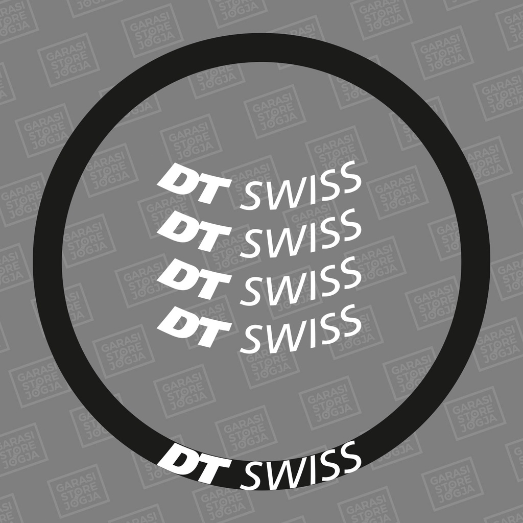 Dt SWISS Rims Sticker Cutting Decal 25 mm wide | Shopee Philippines