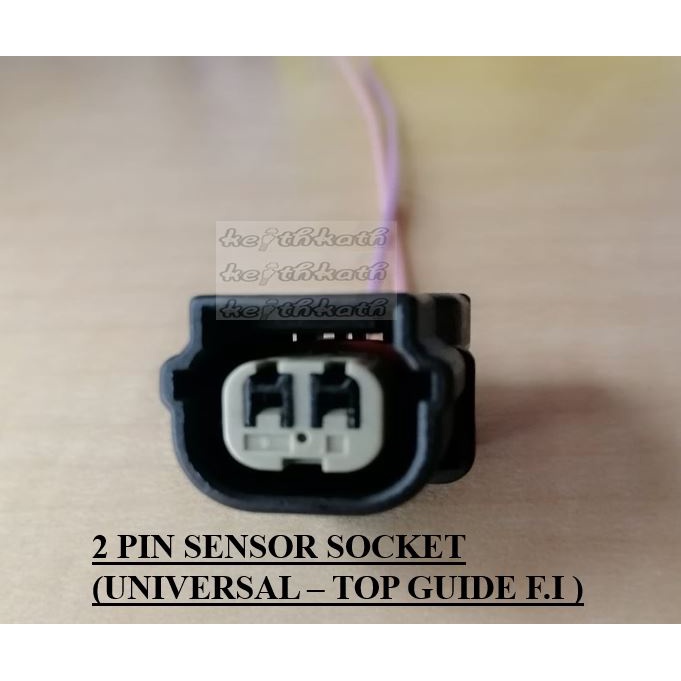 2PIN Universal/Top Guide Fuel Injector Sensor Socket-Heavy Duty ...