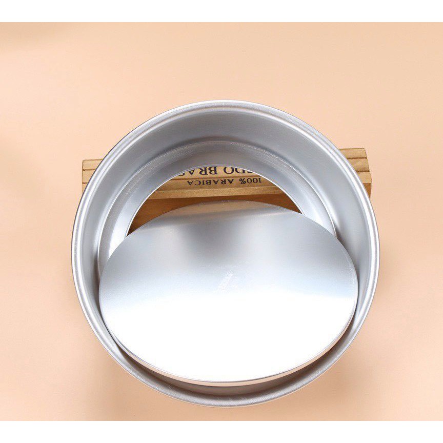 2-10" Loose Bottom Round Baking Pan Removable Bottom Pan Removable ...