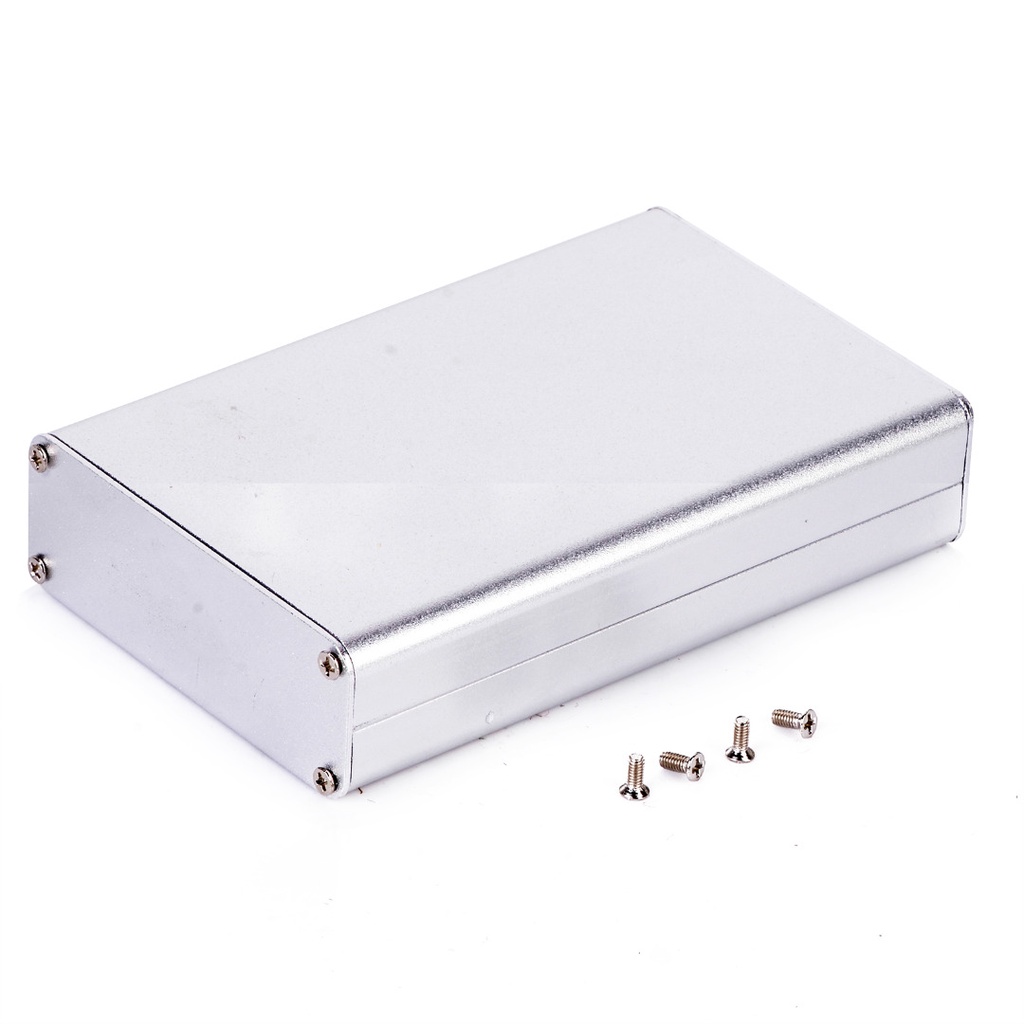 24*70*110mm Aluminum Instrument Box Enclosure Case+Screw For Electronic ...