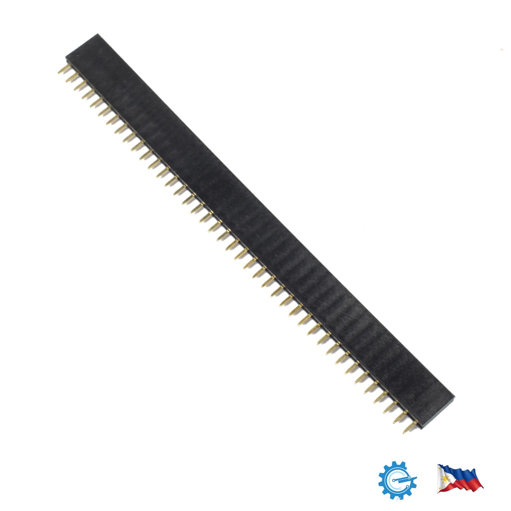 40-pins Header Socket (Female) 2.54mm pitch | Shopee Philippines