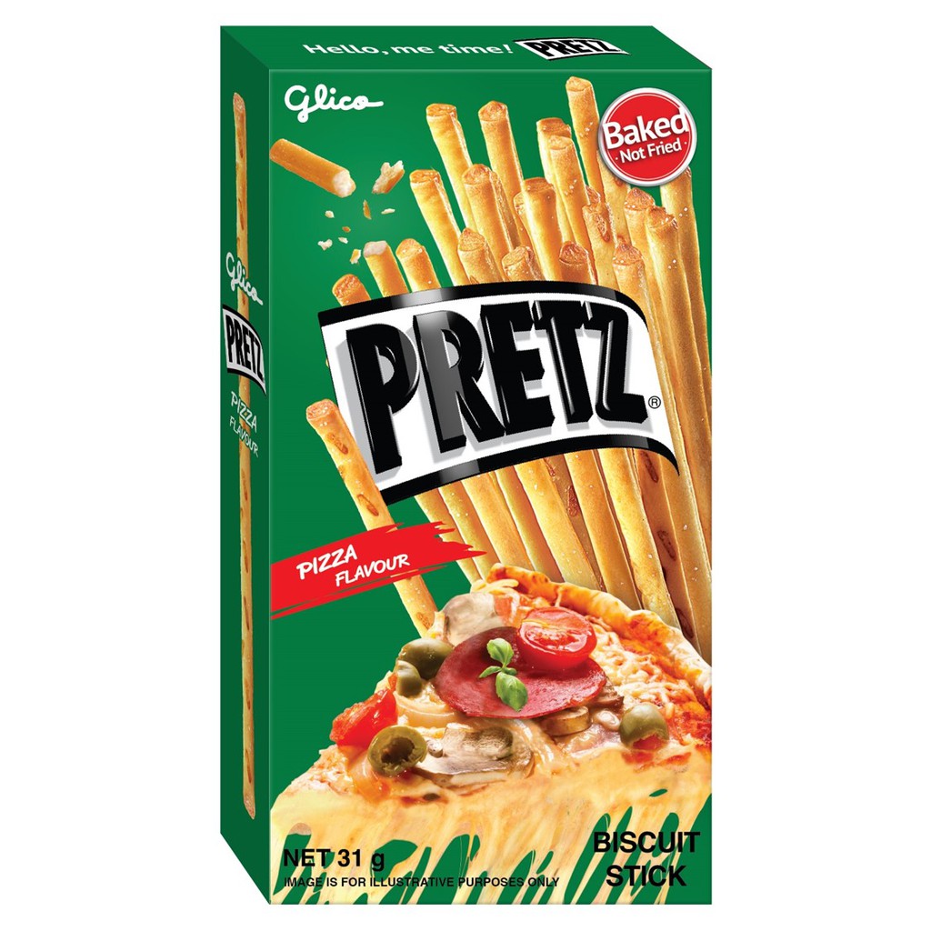 Pretz Pizza Flavor 31g | Shopee Philippines
