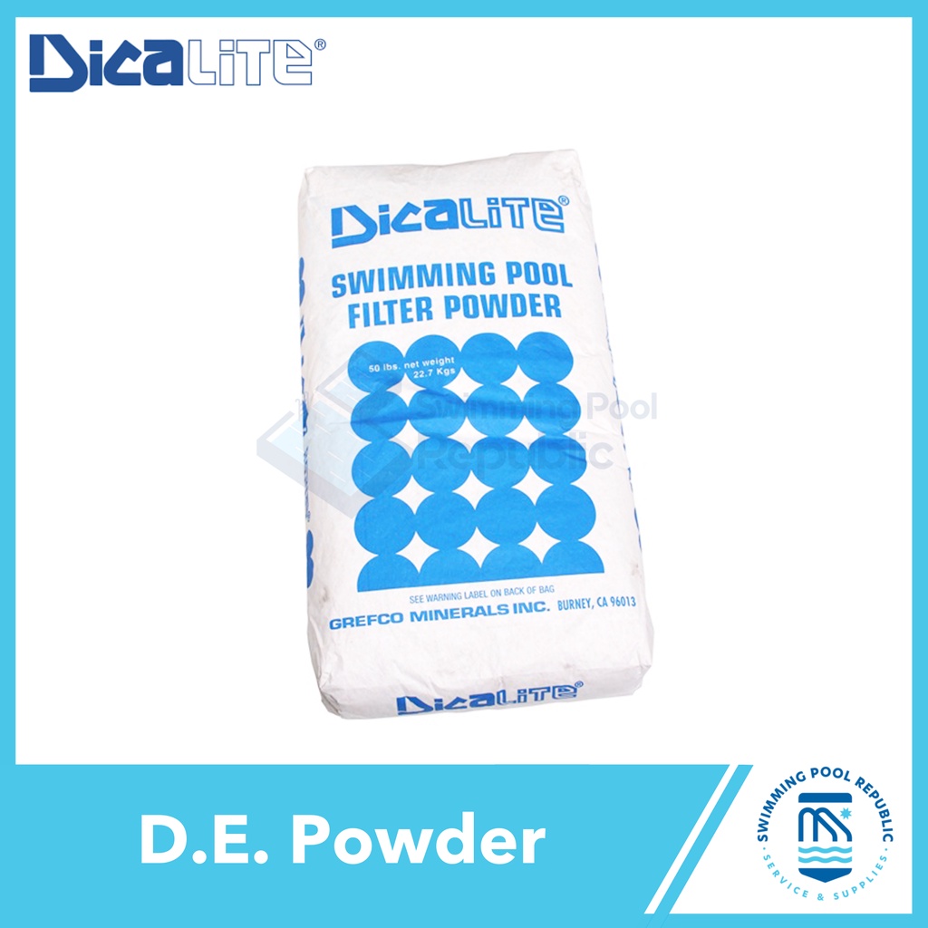 Dicalite 1 bag of D.E. Diatomaceous Earth Swimming Pool Filter Media DE ...