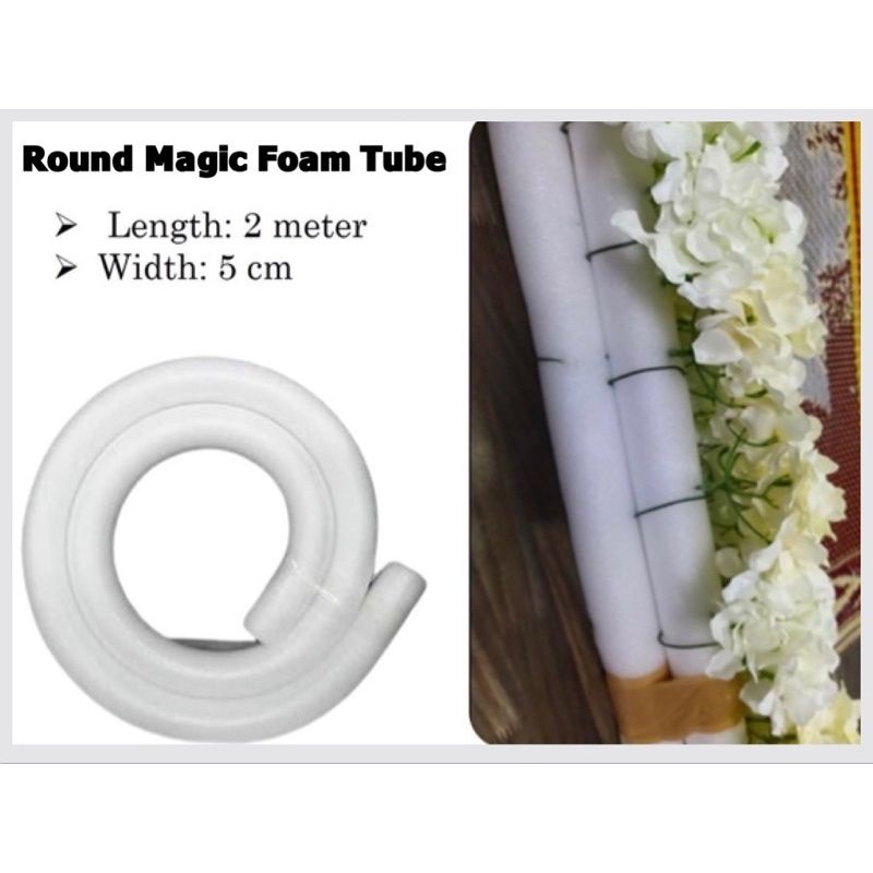 Magic Stick Span Panjang/Foam Tube Flower Deco/Flexible Foam Stick ...