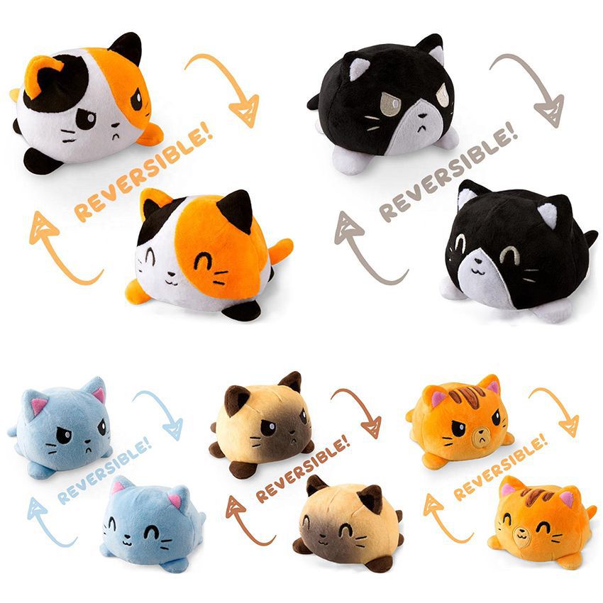 And Cuddly Soft Reversible Flip Cat Plush Stuffed Animal Doll Perfect ...
