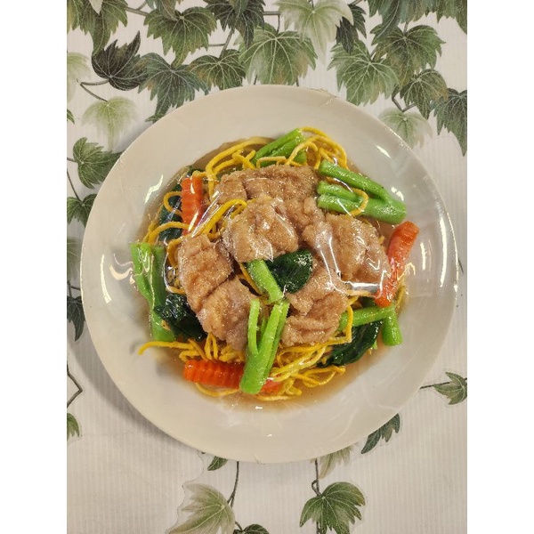 Food Model Crispy Mee Topping Awarded With A Fake Size 9 Inches ...