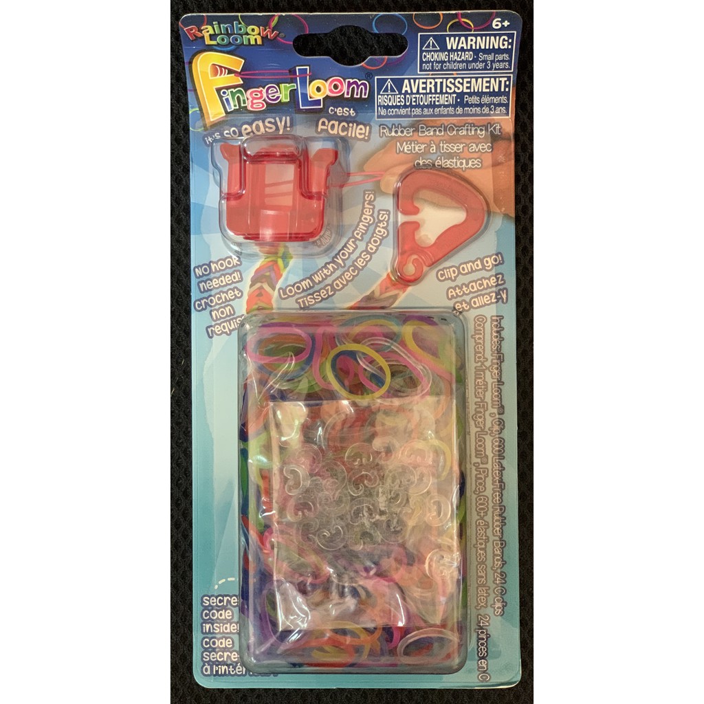 Rainbow Loom Finger Loom(red) | Shopee Philippines