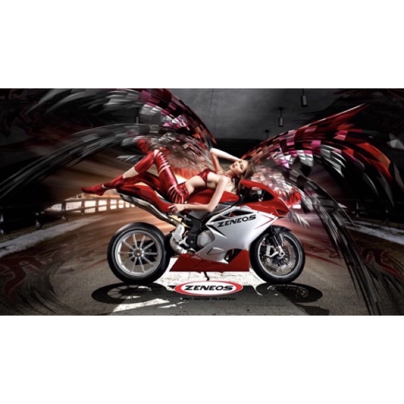 ZENEOS ZN88 MOTORCYCLE FREE TIRE SEALANT & PITI TIRE GULONG TUBELESS 70 ...