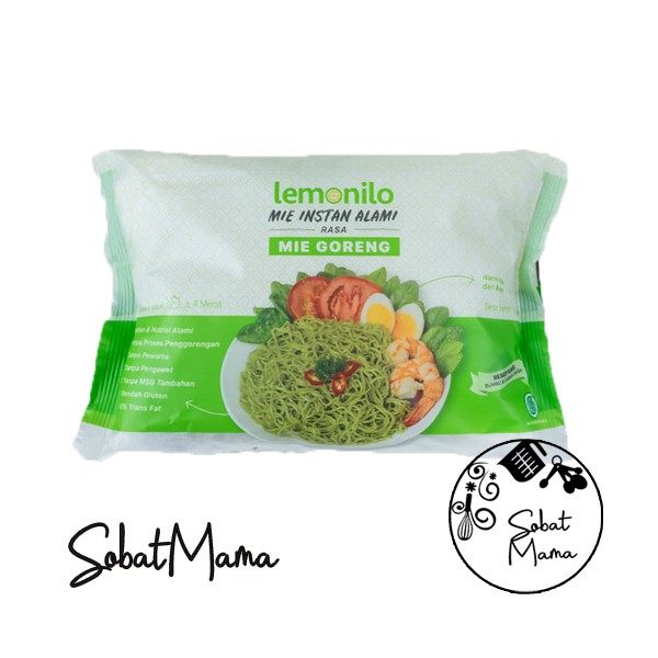 Lemonilo Spinach Noodles 77gr Rasa: Chicken Onion, Fried, Curry ...