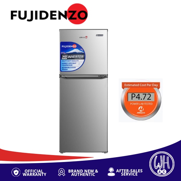 Fujidenzo 8 cu. ft. HD Inverter 2-Door No Frost Refrigerator INR-82S (Stainless Look) | Shopee ...