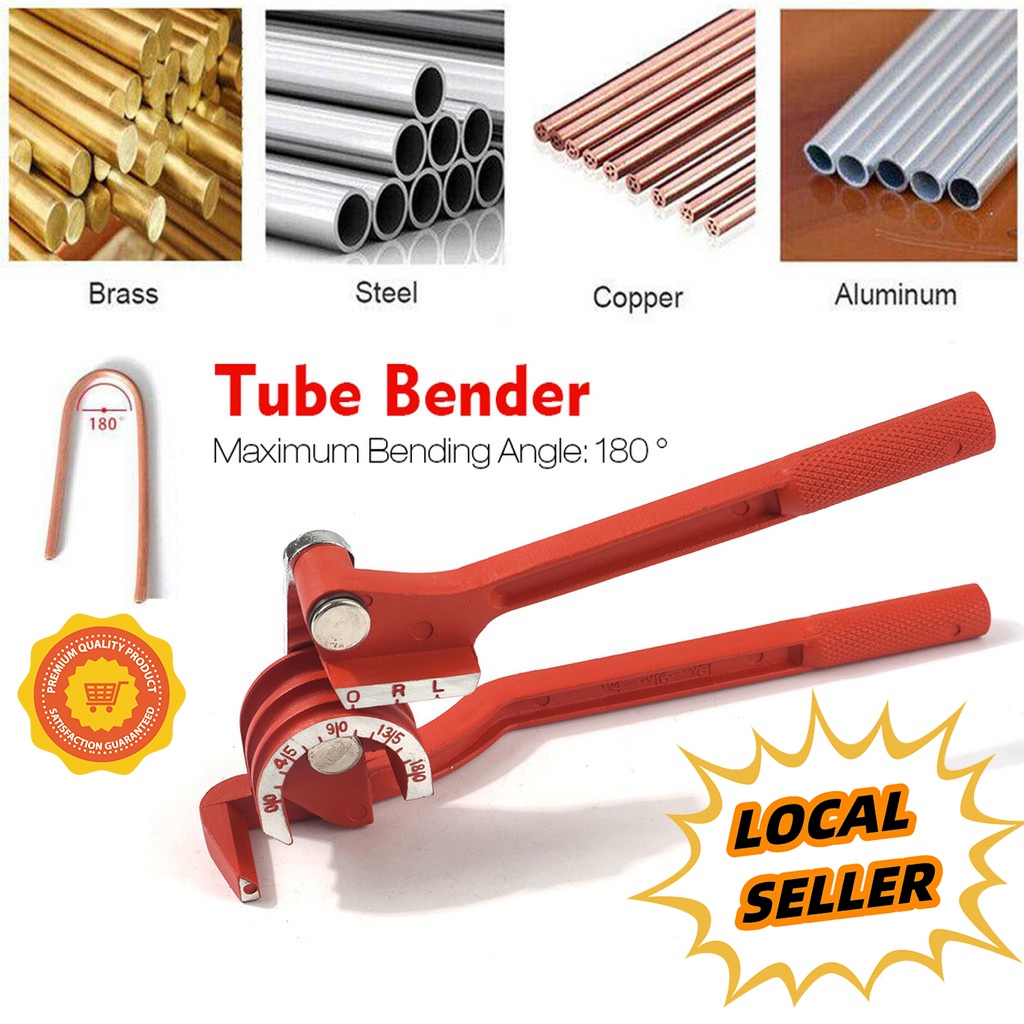 3 in 1 Tubing Pipe Bender 6mm/8mm/10mm Tube Aluminum Copper Steel Fuel ...
