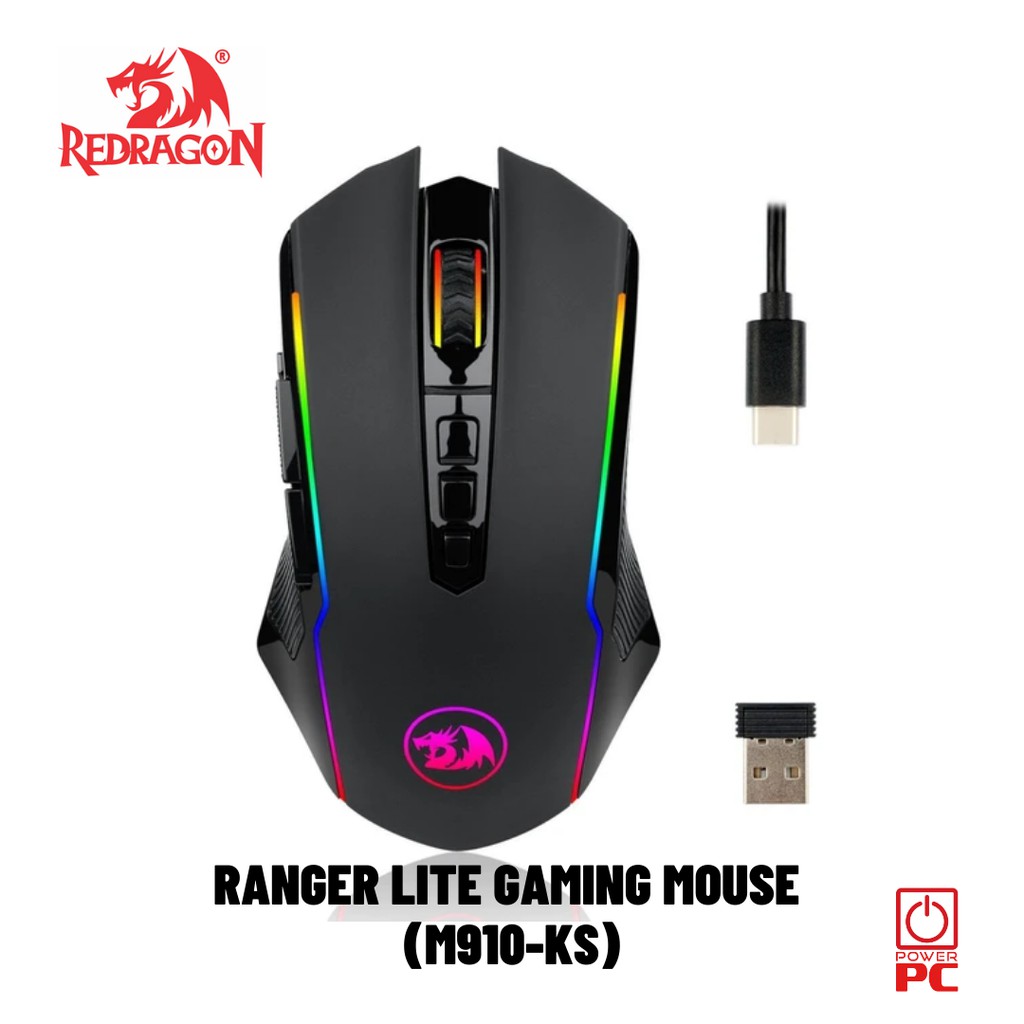 REDRAGON RANGER LITE GAMING MOUSE (M910-KS) | Shopee Philippines