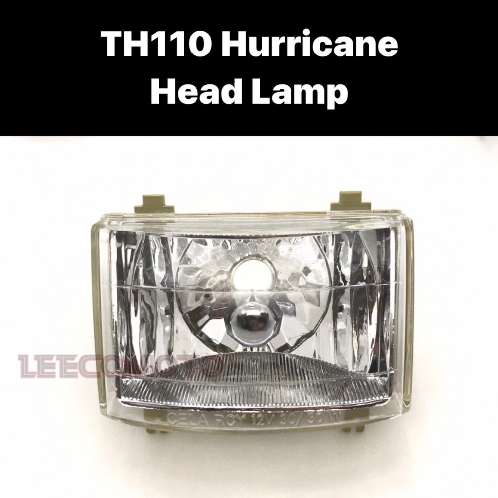 HONDA KAN HEAD LAMP - D/E // HONDA TH110 HURRICANE LAMPU DEPAN HEAD ...
