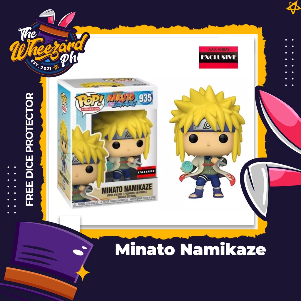 Funko Pop! Animation: Naruto Shippuden - Minato Namikaze AAA Exclusive ...