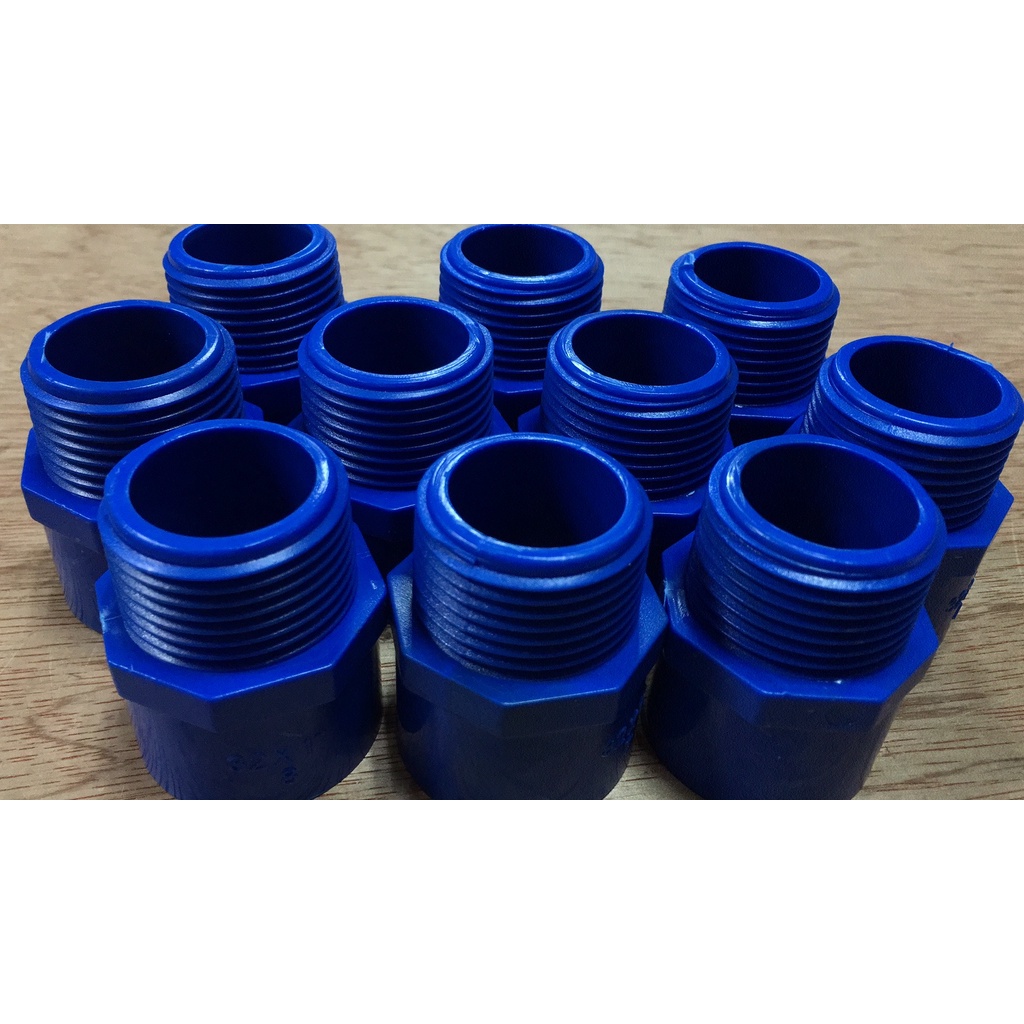 Pvc blue Male adapter fittings | Shopee Philippines