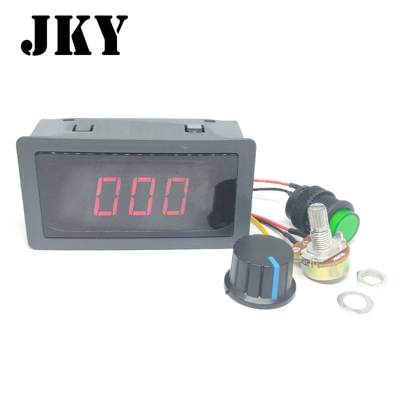 PWM Motor Speed Controller Digital Display DC DC 6V-30V 12V 24V MAX 8A ...