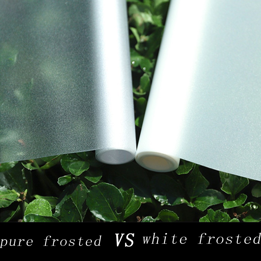Frosted Window Film, Privacy White Opal Frost Glass Self Adhesive ...