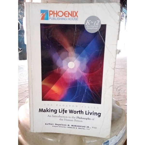 MAKING LIFE WORTH LIVING(USED BOOK) | Shopee Philippines