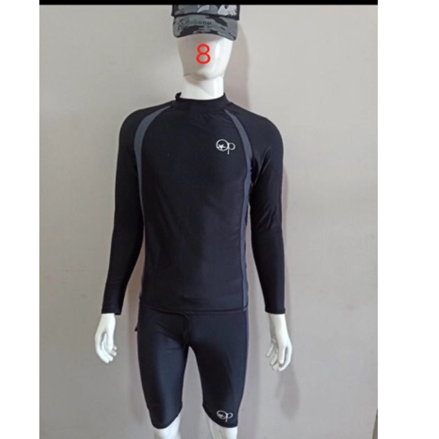 op rash guard swimming long sleeve terno for unisex | Shopee Philippines