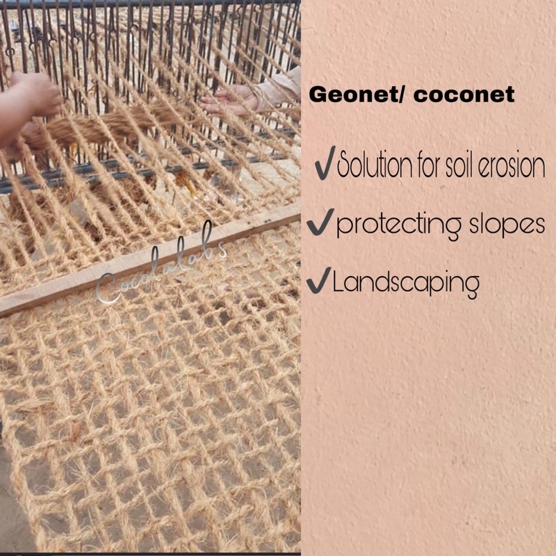 Plant support net / coconet / coco fiber net 1x2meters | Shopee Philippines