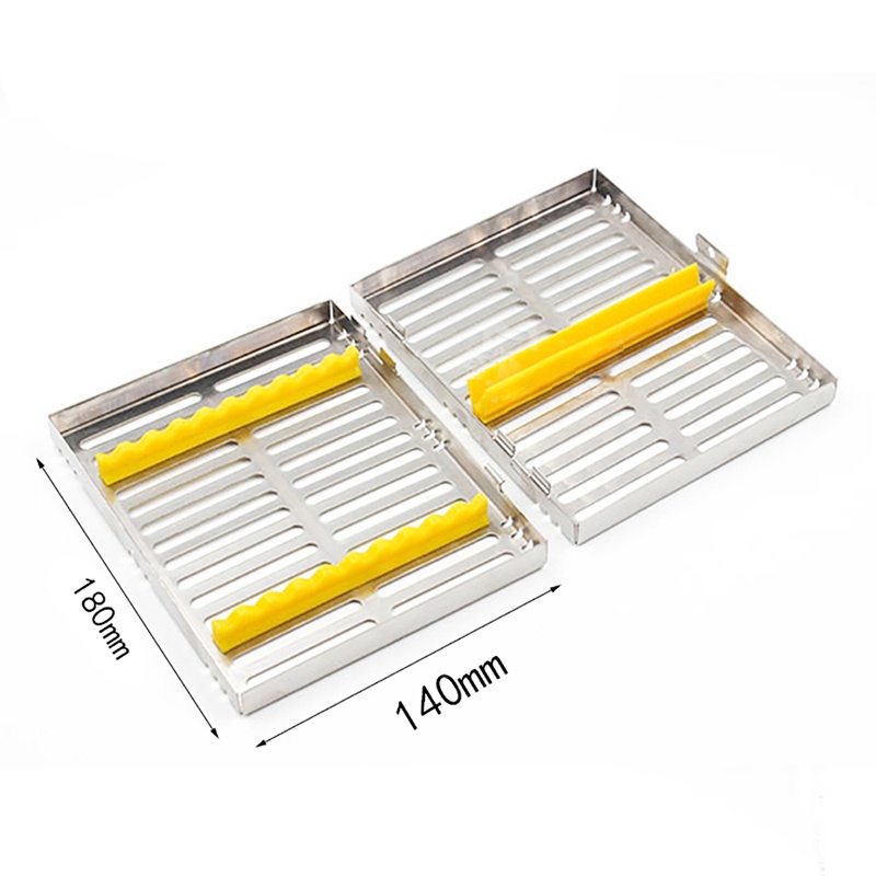 Dental File Burs Sterilization Rack Autoclavable Sterilization Box Disinfection Tray Dentistry ...