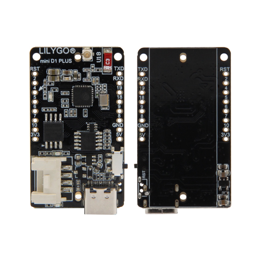 LILYGO® TTGO T-OI Plus ESP32-C3 RISC-V MCU Wireless Module Development Circuits Board Wi-Fi ...
