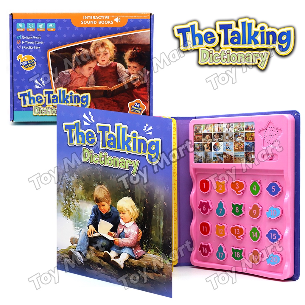 The Talking Dictionary Interactive Book for Smart and Easy Learning 24 ...