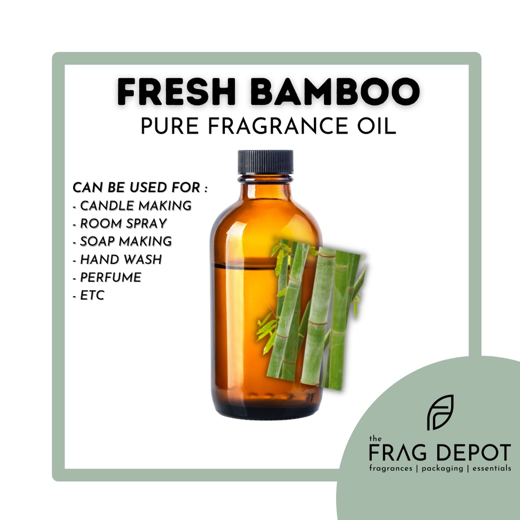 Fresh Bamboo 500ML/1L Pure Fragrance Oil: candle making room spray reed ...