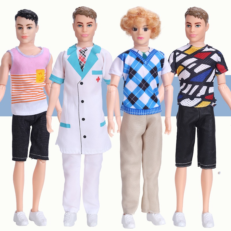 1/6 Bjd Ken Doll with Casual Clothes/Chef Clothes 30cm Boyfriend Doll ...