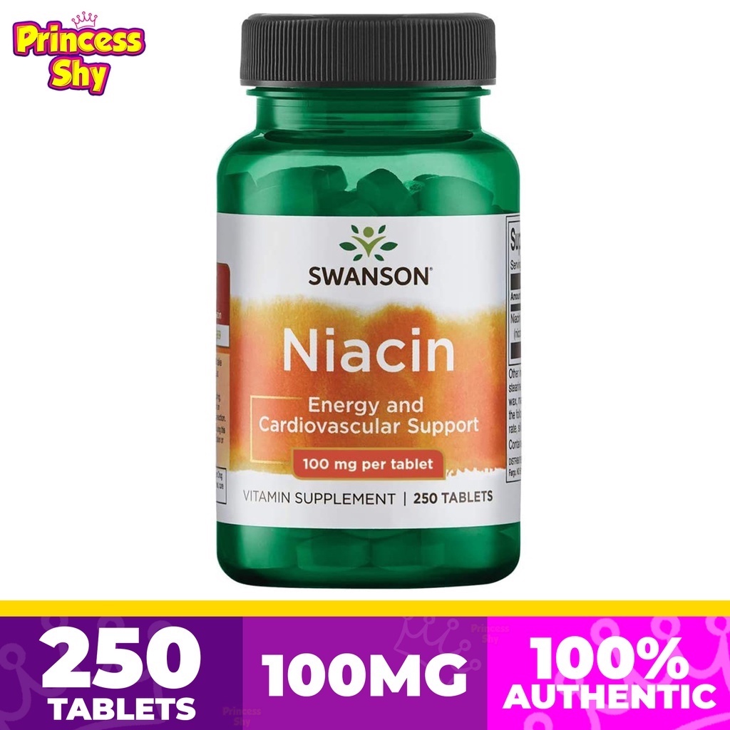 Swanson Niacin 100mg 250 tablets | Shopee Philippines