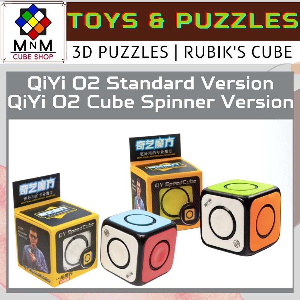 QiYi O2 Standard Version Spinner Version Cube Collectibes | Shopee ...