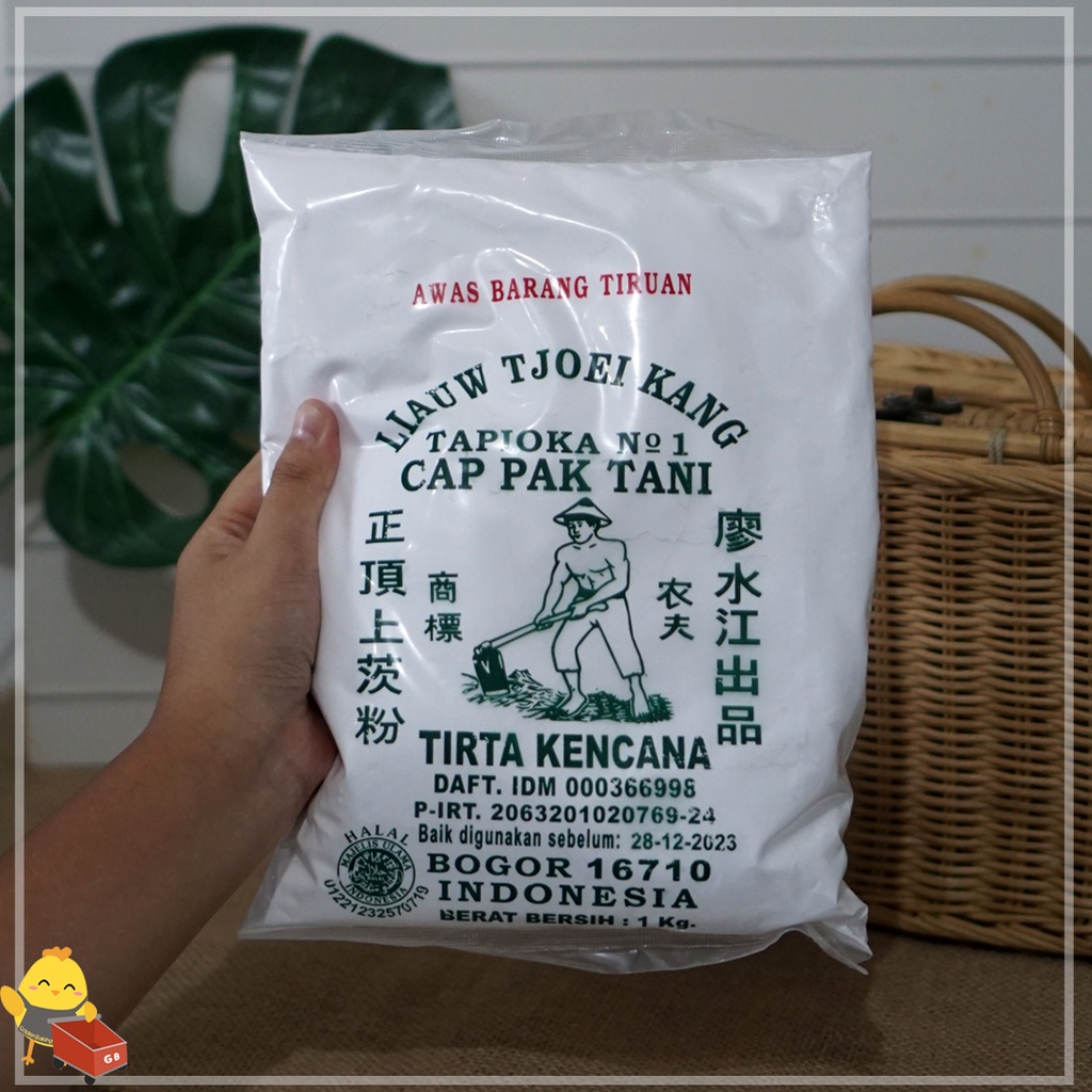 Kanji Pak Tani no. 1/Sagu Tani/Tapioka Pak Tani 1kg | Shopee Philippines