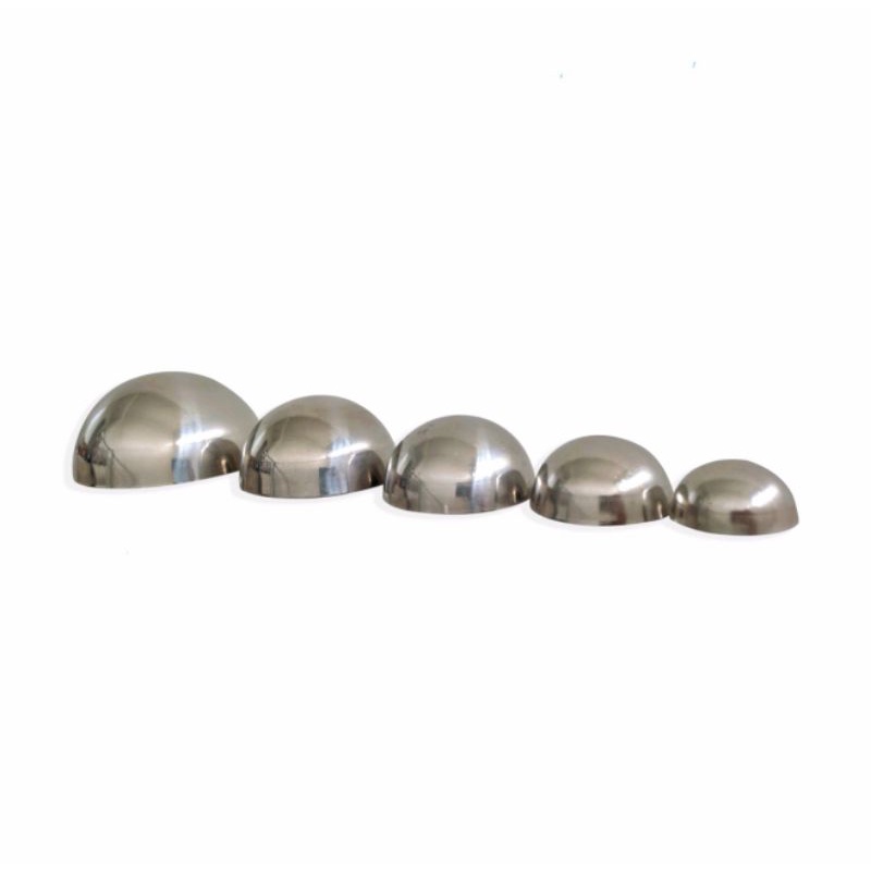 202 STAINLESS Half Sphere Stainless Round Tube End Cap Stainless Half ...