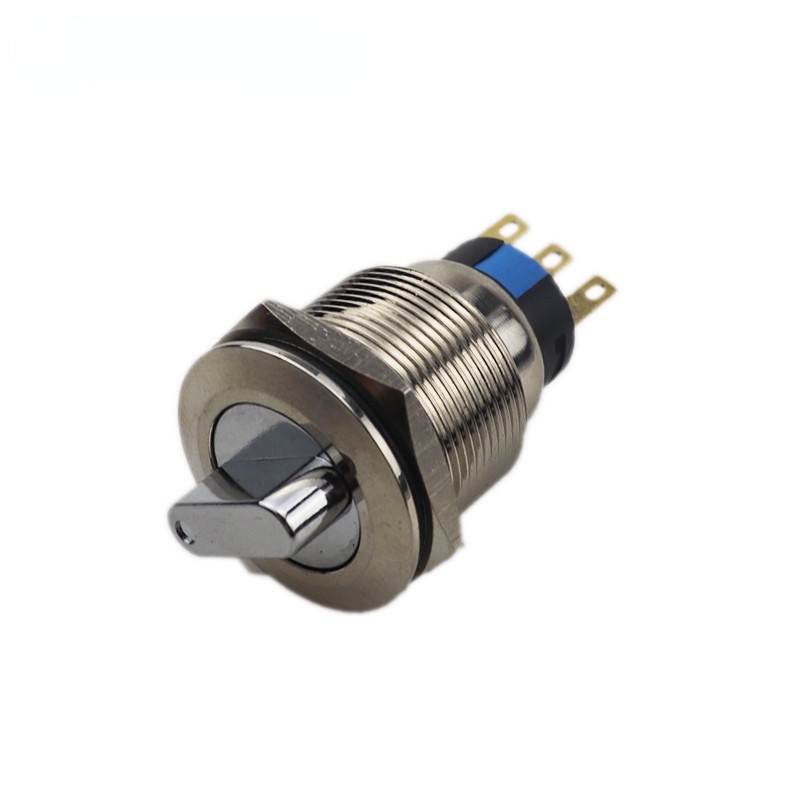 16/19/22mm Switch Push Button Switch DPDT Metal Selector Knob Dimmer ...