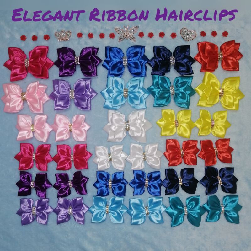 Robbie Ribbons Collections Elegant Ribbons Hairclips | Shopee Philippines