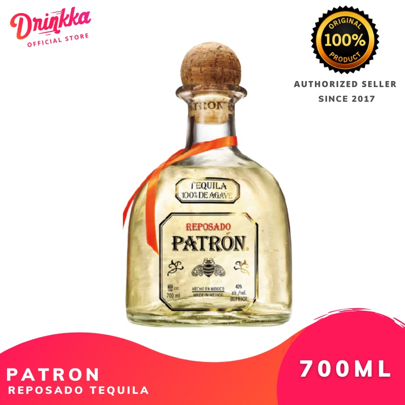 Patron Reposado Tequila 700ml | Ultra-Premium Aged Tequila | Shopee ...