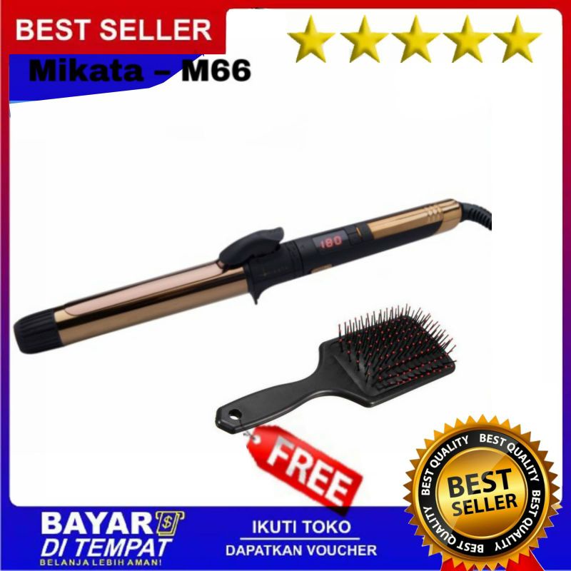 Mikata – M66 Titanium Curling Iron – Gold | Shopee Philippines