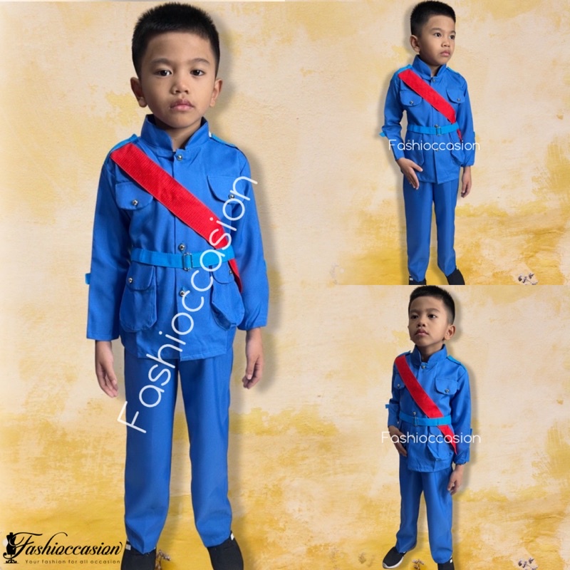 EMILIO AGUINALDO Inspired Buwan ng Wika Costume for Kids | Shopee ...