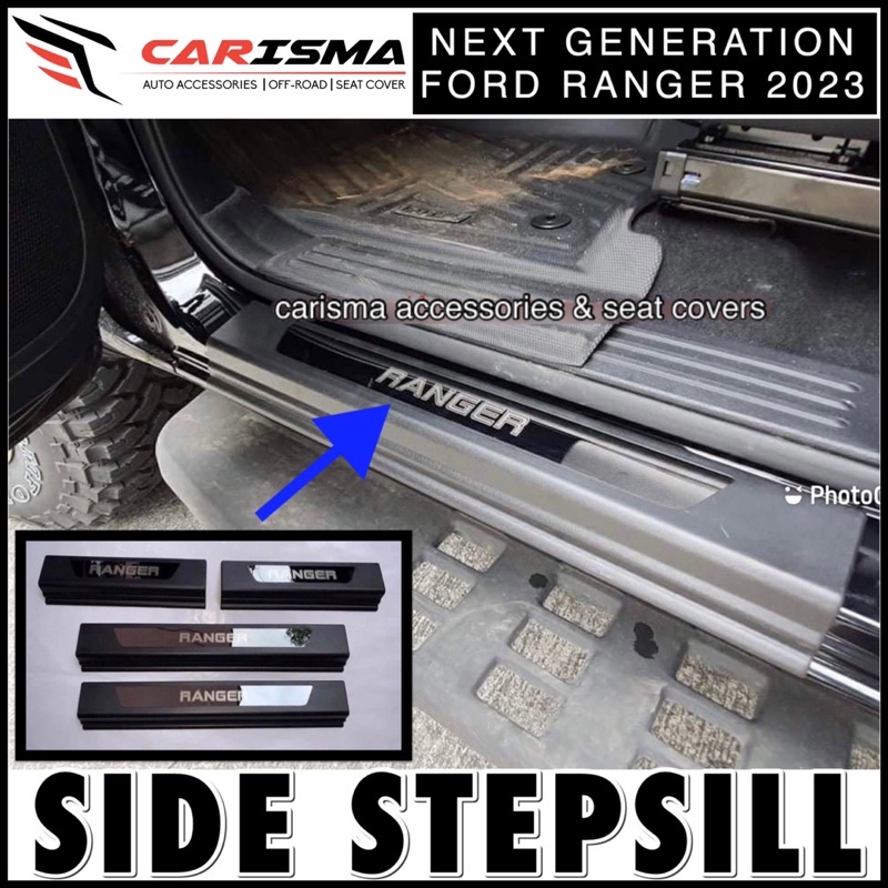 FORD RANGER 2023 SIDE STEPSILL (next generation ford ranger) | Shopee ...