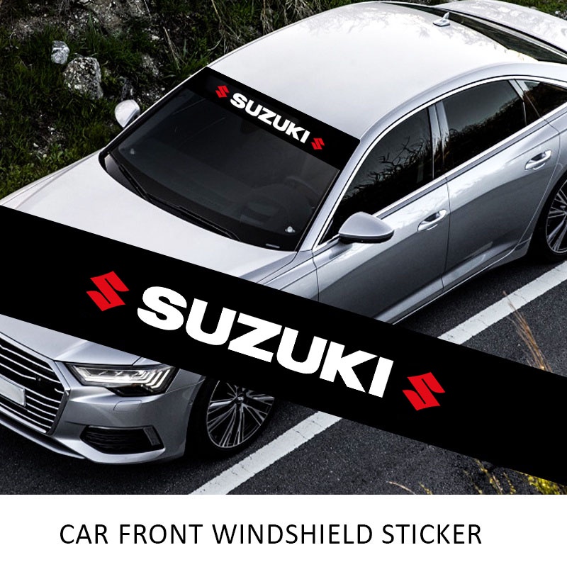 Front Rear Sunshade Windshield Vinyl Decal Car Sticker For Suzuki Swift ...
