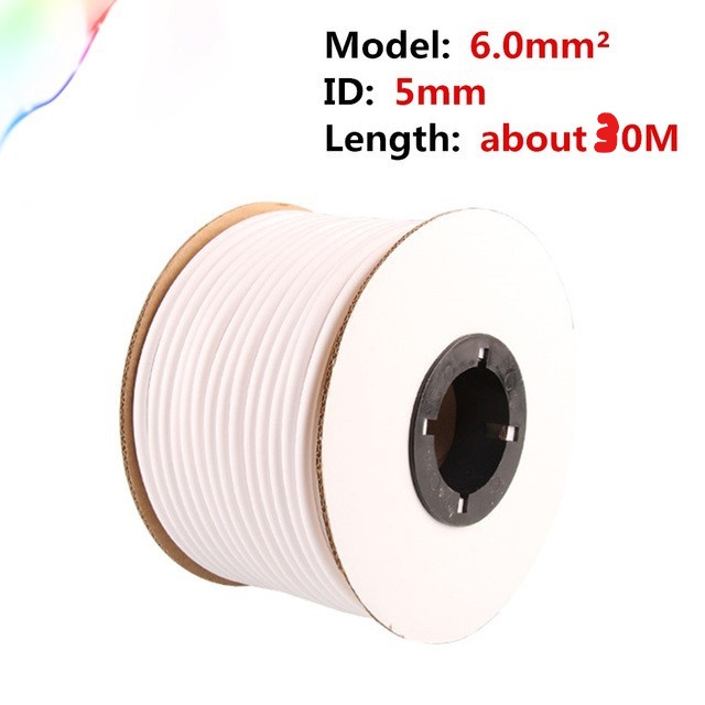 30Meters 6mm² PVC Code Tube Handwriting Ferrule Printing Machine Number ...